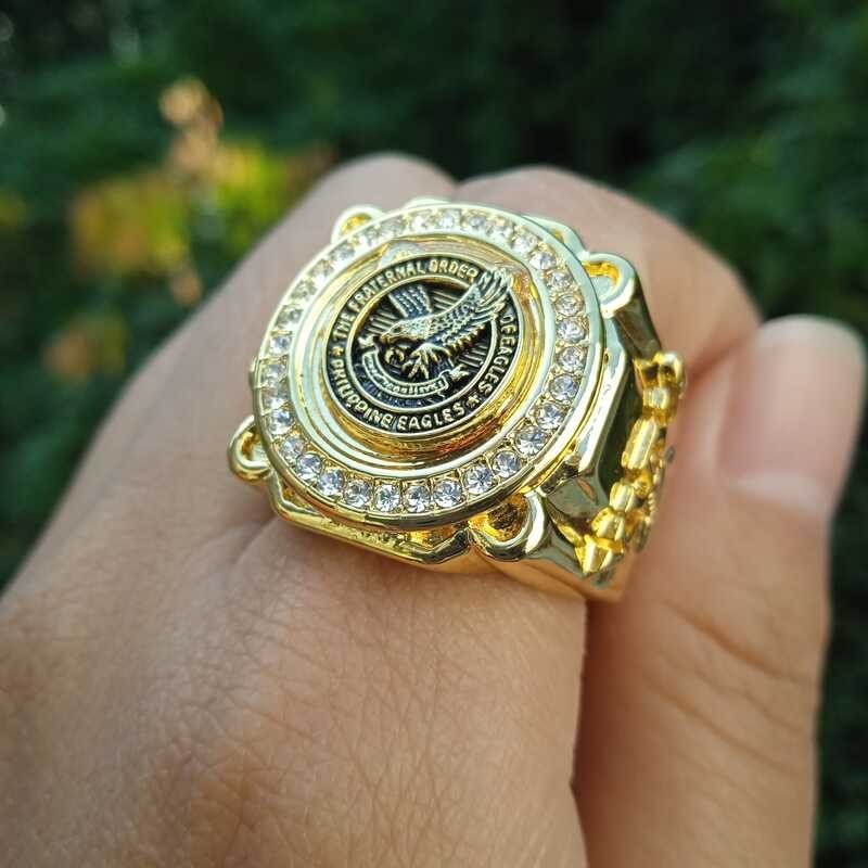 Semi-Bull TFOE (Pe) Ring, Shaped Male Plant Petal Disc , Para Sa Kuya ...
