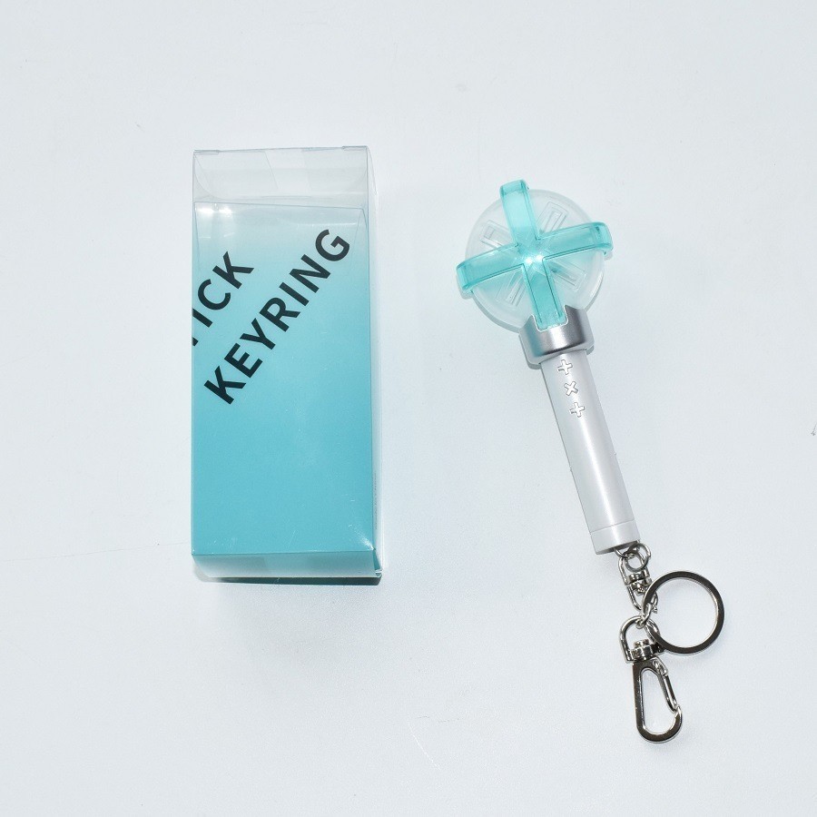 New Kpop Idol TXT Mini Lightstick Keyring Glow Stick Keychains Pendant ...
