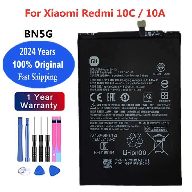 2024 Years Bn5g Original Phone For Xiaomi Redmi / Redrice 10C 10A ...