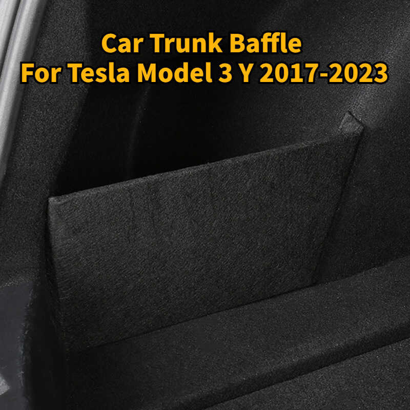 Sa Baffle Para Tesla Model 3 Y 2017-2023 Tail Box Separate Storage ...