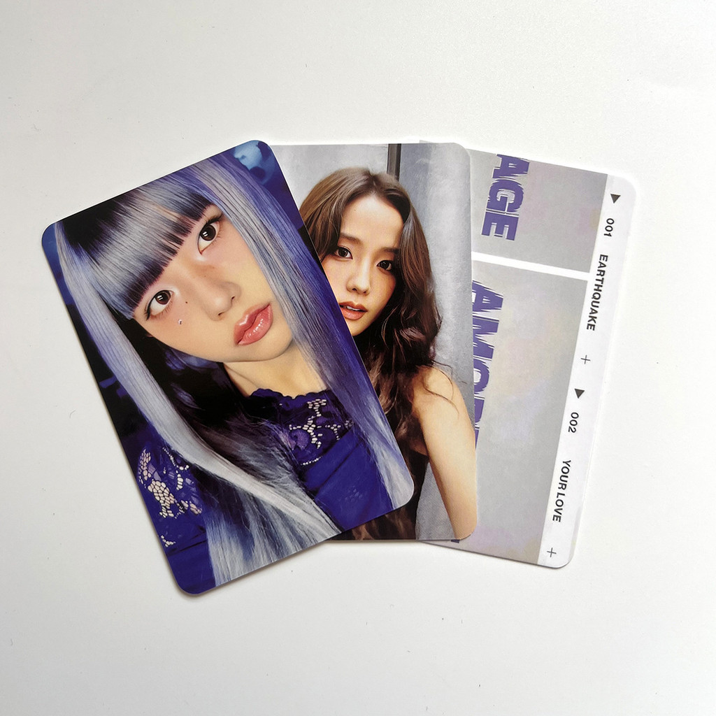 Kpop Idol JISOO AMORTAGE Photocards Broadcast Card | Shopee Philippines