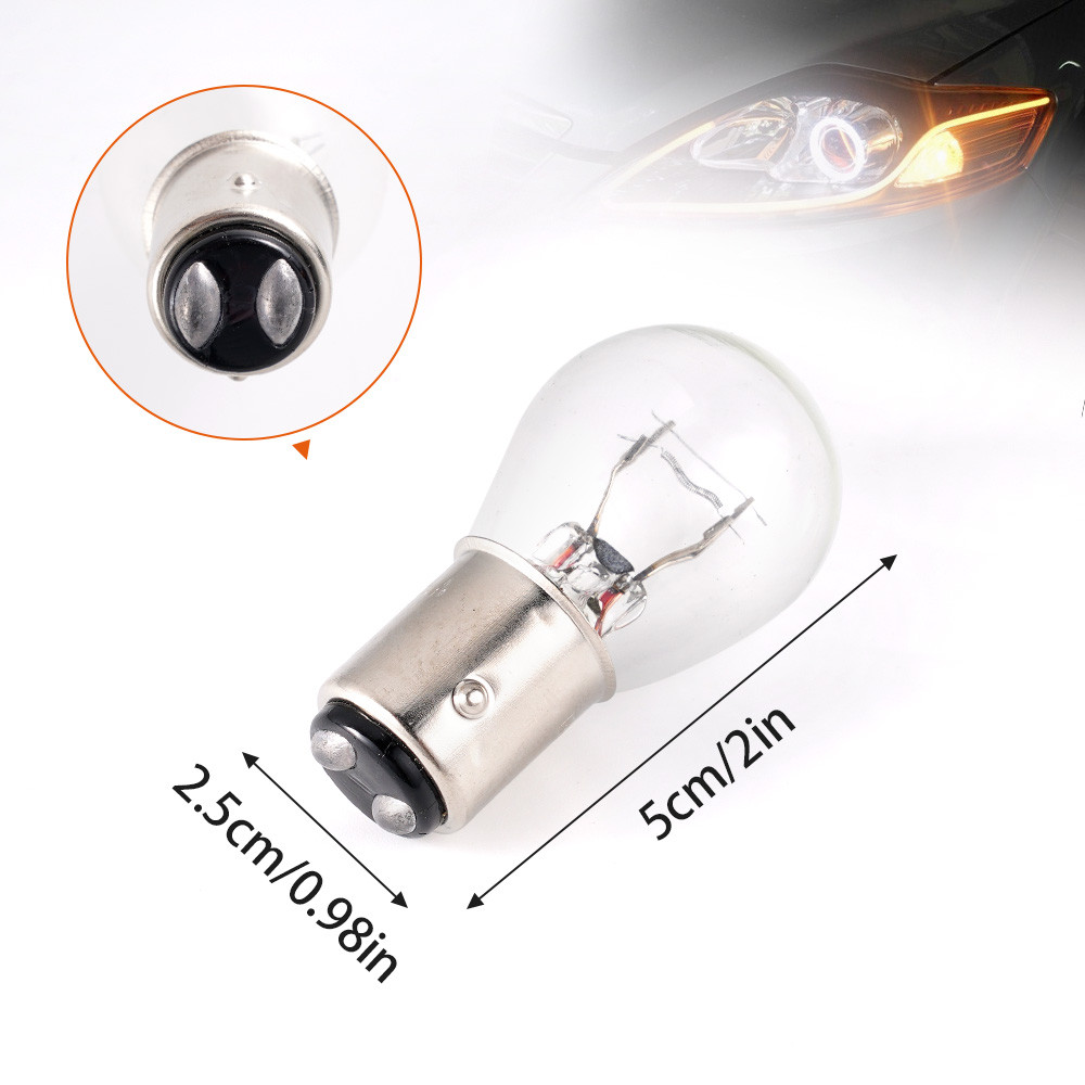 1/5/10pcs 1157 bulb brake bulb BAY15D RV car LED turn signal light ...