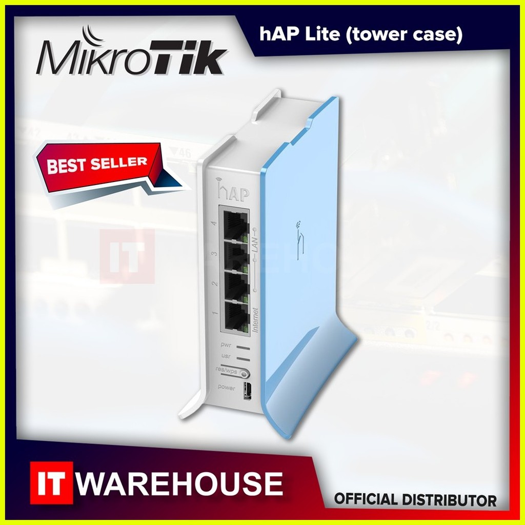 HapLite MikroTik RB941-2nd-TC Wi-Fi Router for Hotspot Vendo Business ...
