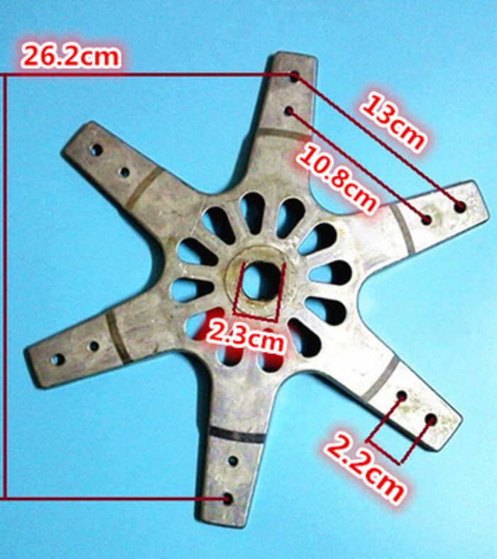 Fully automatic washing machine aluminum hexagonal bracket flange tray ...