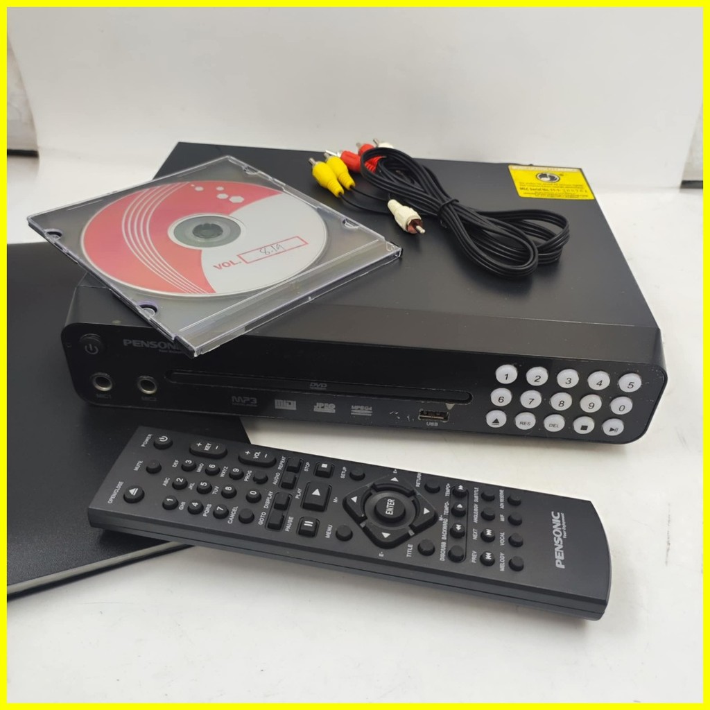 PENSONIC 25KV-3607CB KARAVISION TECHNOLOGY Karaoke Dvd Player with ...