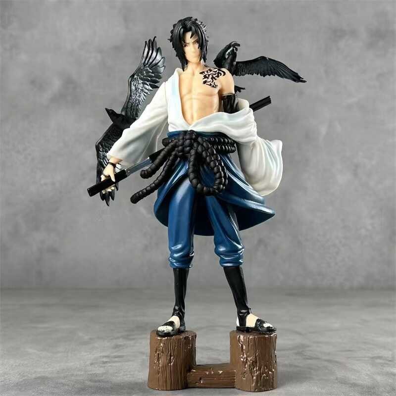 Uchiha Sasuke ★ Handmade Naruto Crow Curse Seal Sasuke Chitori GK Toy ...