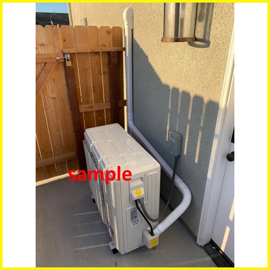 3"x2.5" - PVC Copper Pipe Cladding/Molding Set for Aircon Good for 1hp ...