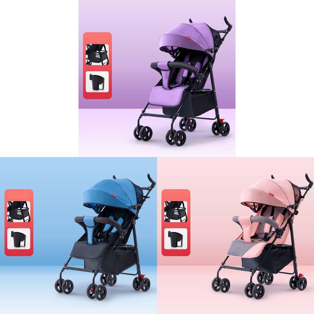Multifunctional Baby Stroller With Safe Recline And Ultra Lightweight ...