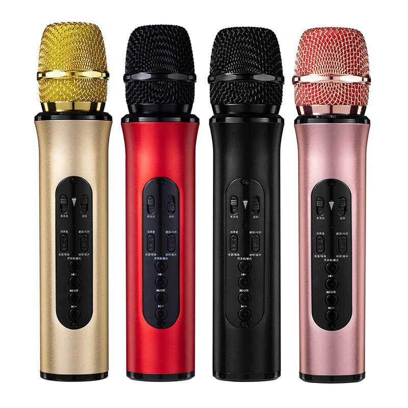 Dynamic wireless microphone, mobile phone, computer, singing, live ...