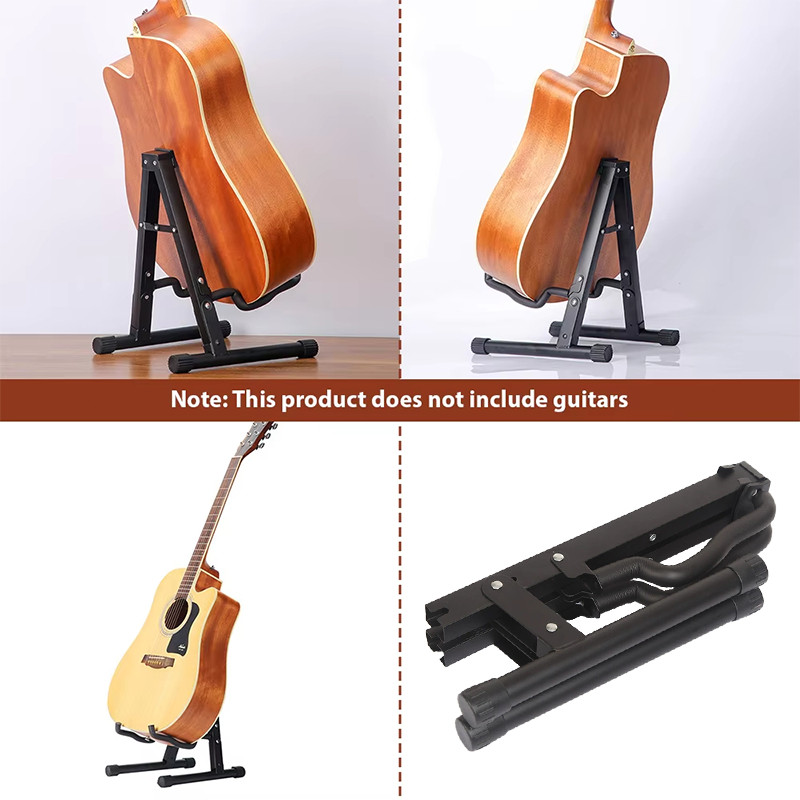 Guitar A-shape Frame Stand Guitar Folding Stand Music Accessories For ...