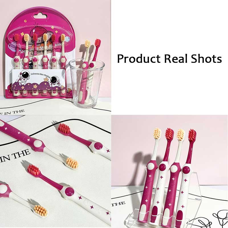 Children's Toothbrush 6-pack Soft Hairbrush Space Theme New Set for ...