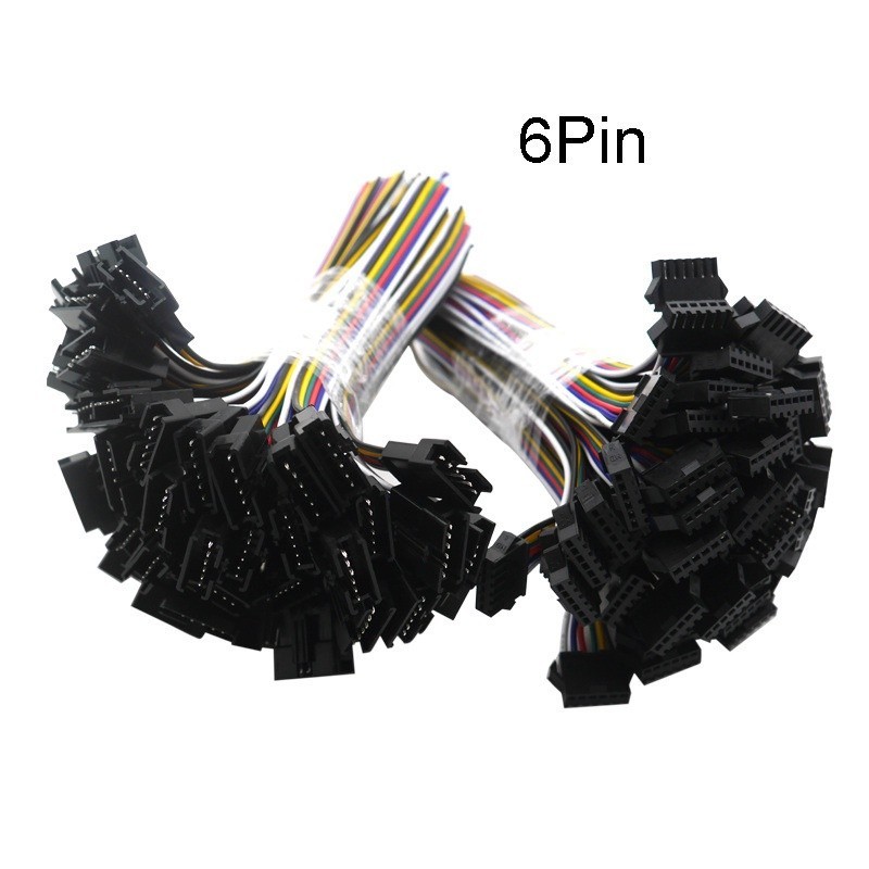 10 pairs 2pin 3pin 4pin 5pin 6pin led wire connector Male/female JST SM Plug Electronic ...