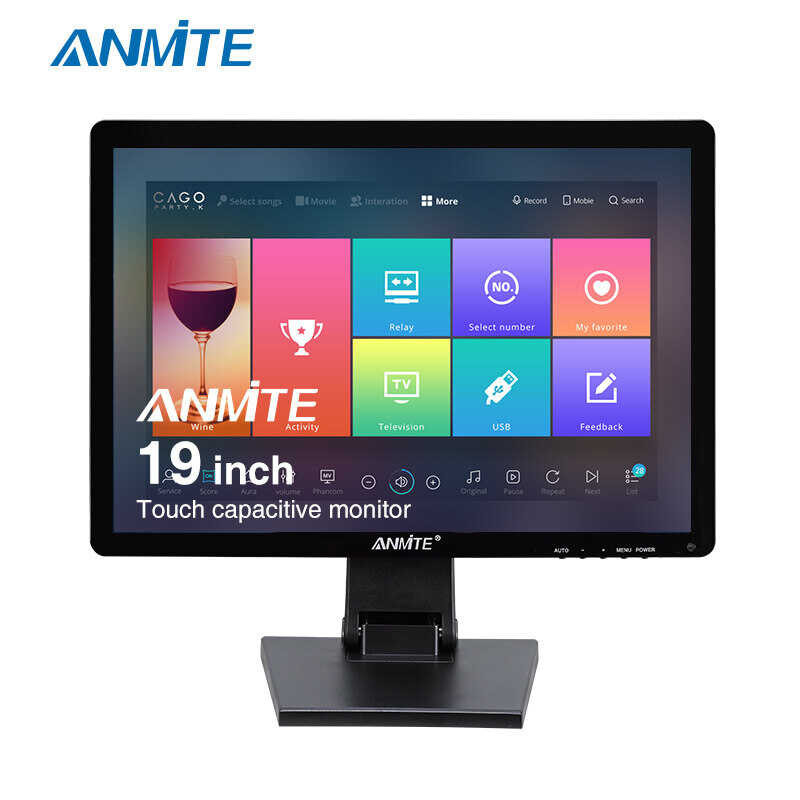 19" Widescreen Anmite TFT Lcd Touch Screen Monitor PC Optional ...