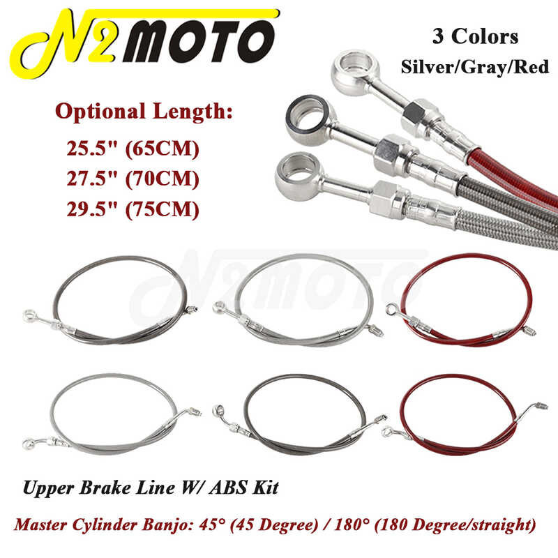 Hose Oil Motorcycle Tube Braided Hydraulic Brake Line Cable Para Sa ...