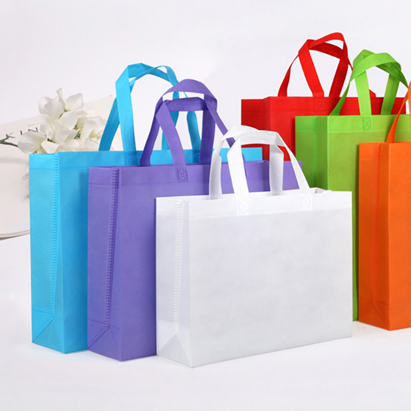 Reusable A3 Plain Non-Woven Horizontal Recycle Bag Foldable Eco ...