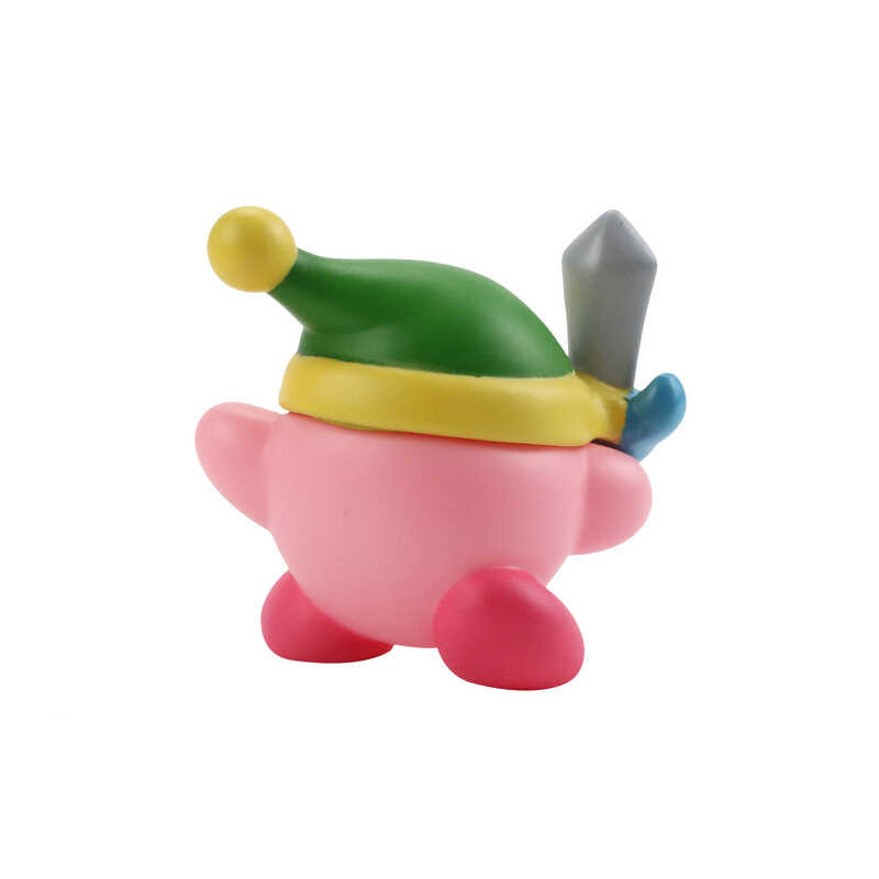5 Anime Games Pink Kirby Waddle Dee Doo Cute Cartoon Collect Mini Toys ...