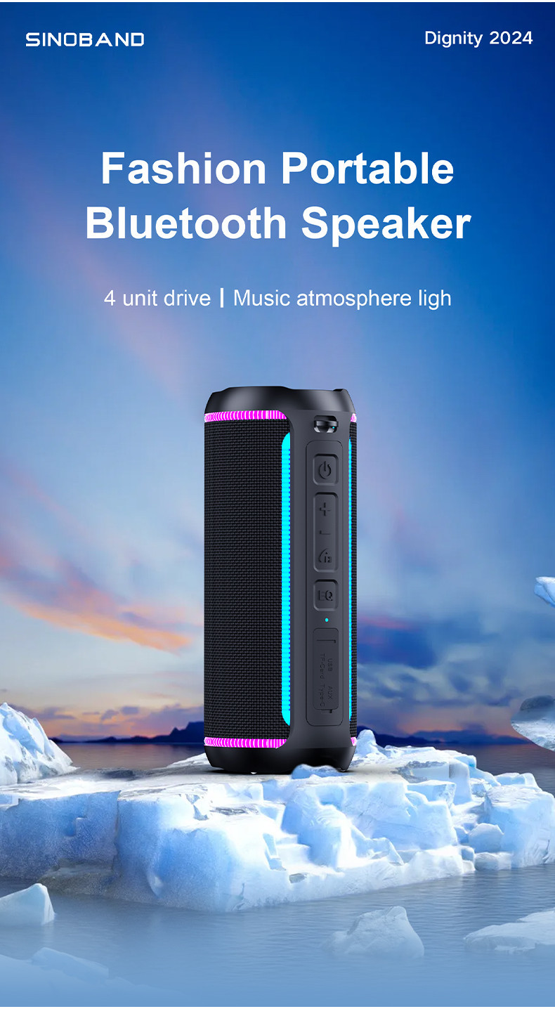 XDOBO SINOBAND Dignity 2024 Wireless Bluetooth Waterproof Speaker TWS ...
