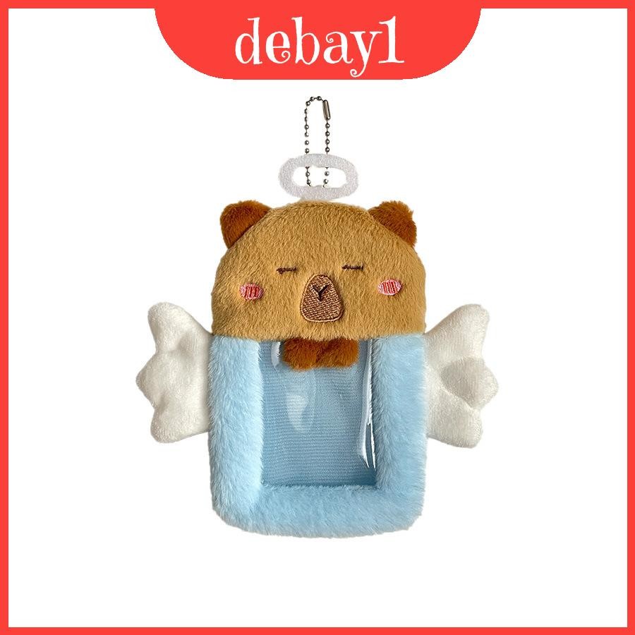 Fashionable Angel Capybara Plush Card Sleeve For Student Id And Holder ...