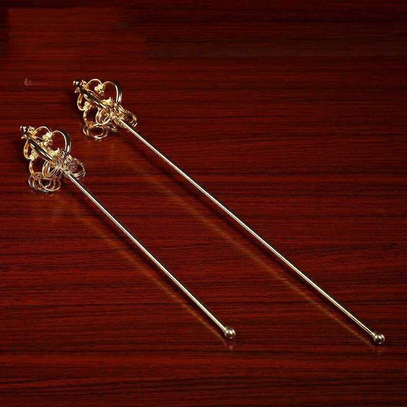 Tt Buddhist Monk 'S Stick - Metal Magic Tool The Tin Staff Of ...