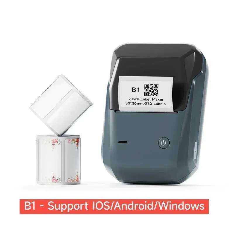 Yy Niimbot B1 Thermal Printer Wireless Bluetooth Portable Mini Pocket ...