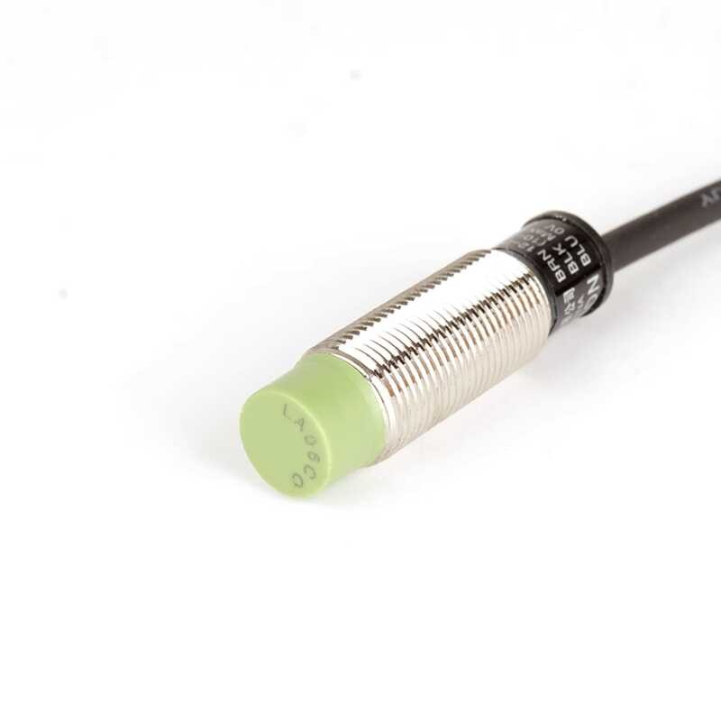 M12 metal proximity switch circular sensor PR12-4DN tatlong wire NPN DC ...