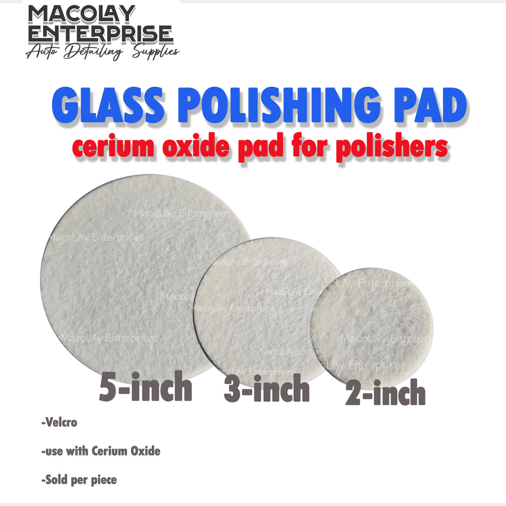 Glass Pad, Car Windshield Polishing Pad for Polishers glass care ...