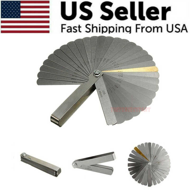 32 Blade Feeler Gauge Dual Reading Combination Feeler Gauge Metric & SAE US NEW | Shopee Philippines