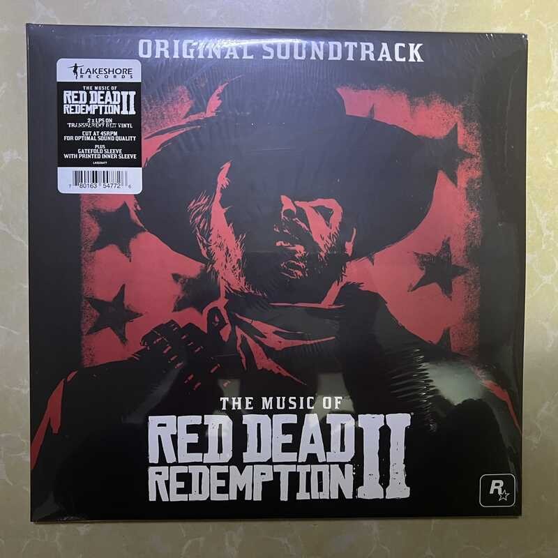 Red Dead Redemption 2 Original Soundtrack Limited Edition Red Label 2LP ...