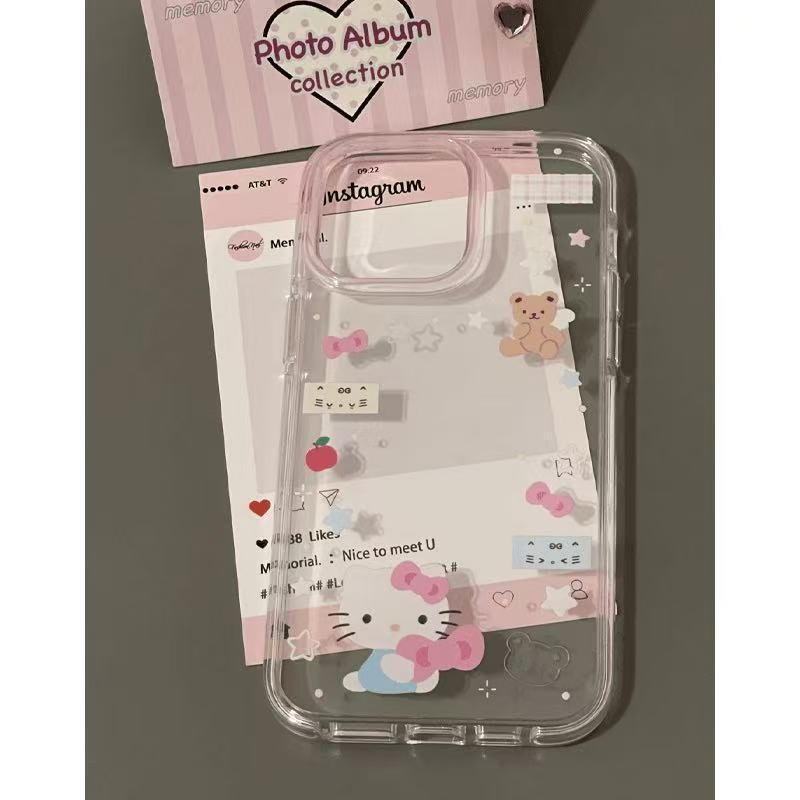 Korean Style Cute XINGX Cat Illustration For Oppo A76 A1K A38 A53 A52 ...