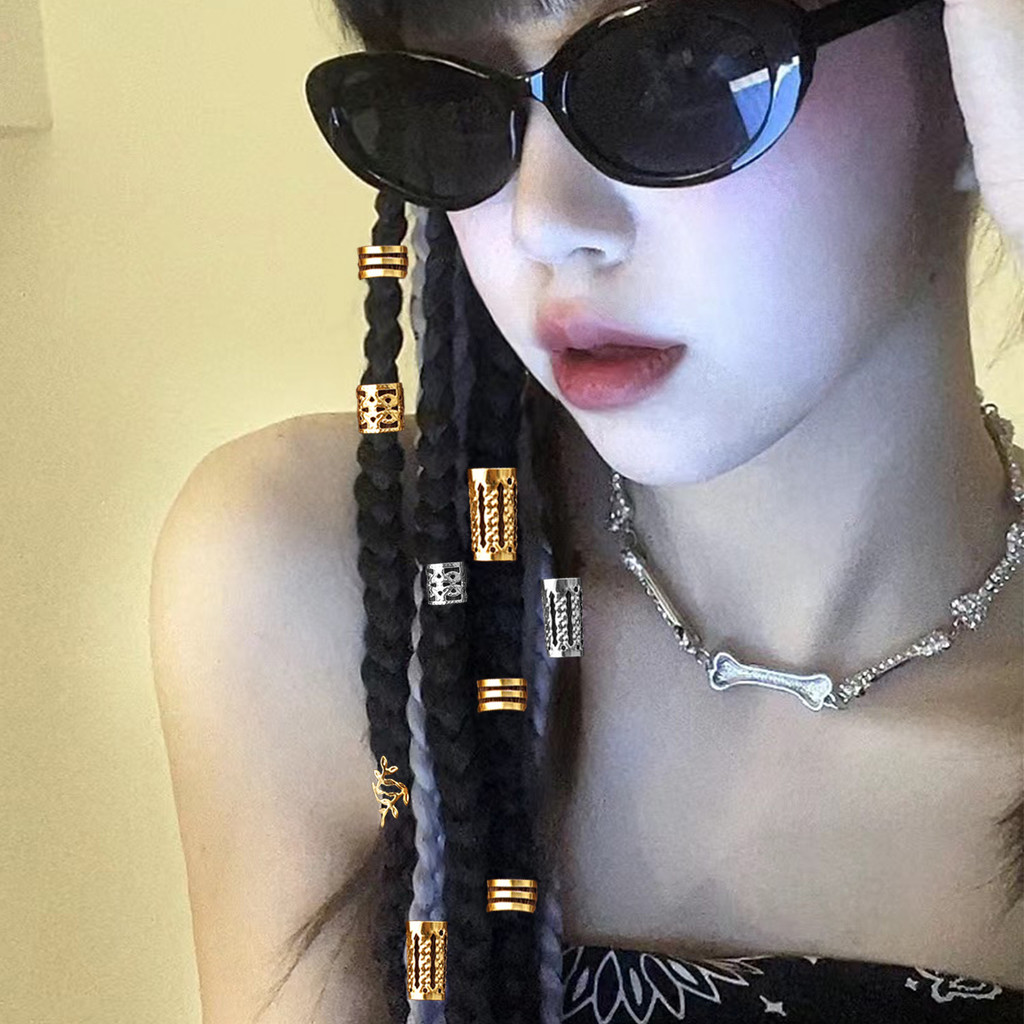 Y2k Millennium Style Dirty Braid Hair Accessories - Sweet Cool Braid ...