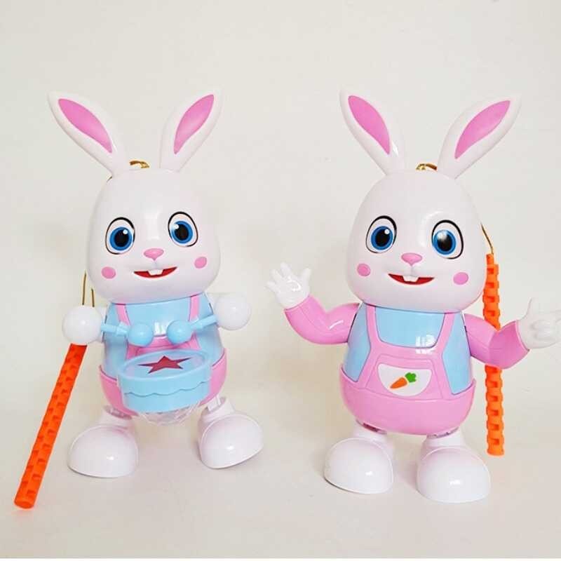 Dancing Robot Rabbit Sing Song Electronic Bunny Music Robotic Animal ...