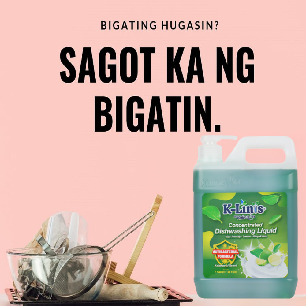 ⊙ § Kalinisan K-Linis Concentrated Dishwashing Liquid Kalamansi 1 ...