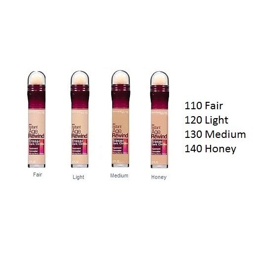 Maybelline Instant Age Rewind Dark Circles Eraser Treatment Concealer ...