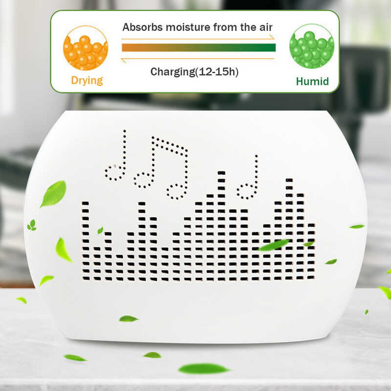 Mini Absorbent Humidity Control Home Dehumidifier 20W Moisture ...