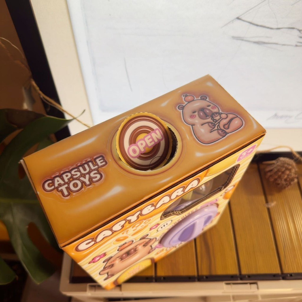 6 pcs Capybara Gashapon Machine Blind Box Cute kapibara Doll egg toys ...