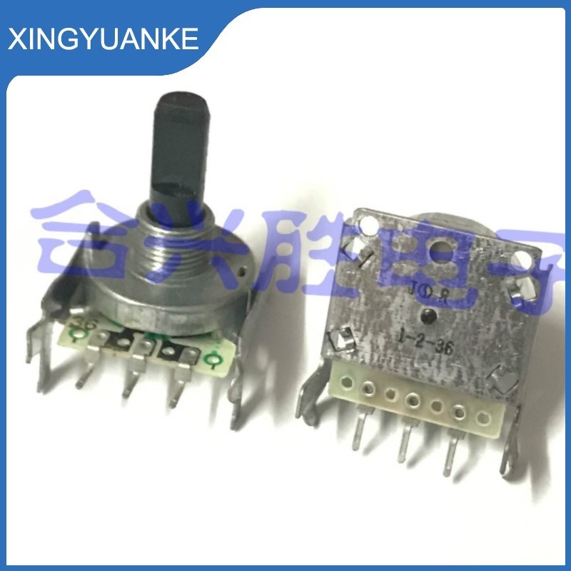1Pcs/Lot EC16 Type Encoder Horizontal 3Pin 36 Positioning Number Rotary ...