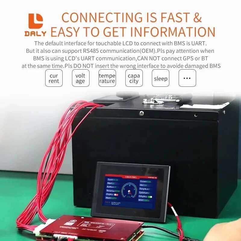 Daly Smart BMS Accessory Screen LCD Touchable Screen | Shopee Philippines