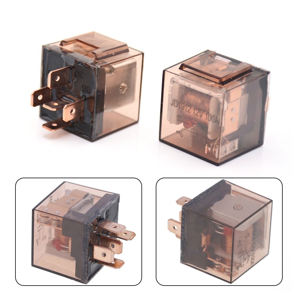 [SMT] Waterproof Automotive Relay With Indicator 12V 100A 5Pin Spdt ...