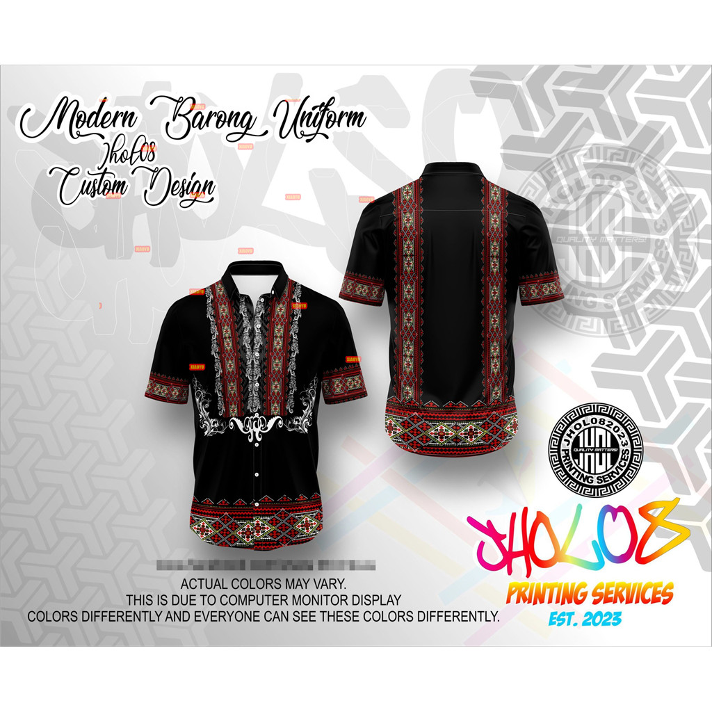 2025 Filipino Native Barong Retro Stand-up Collar Short-sleeved Tops ...