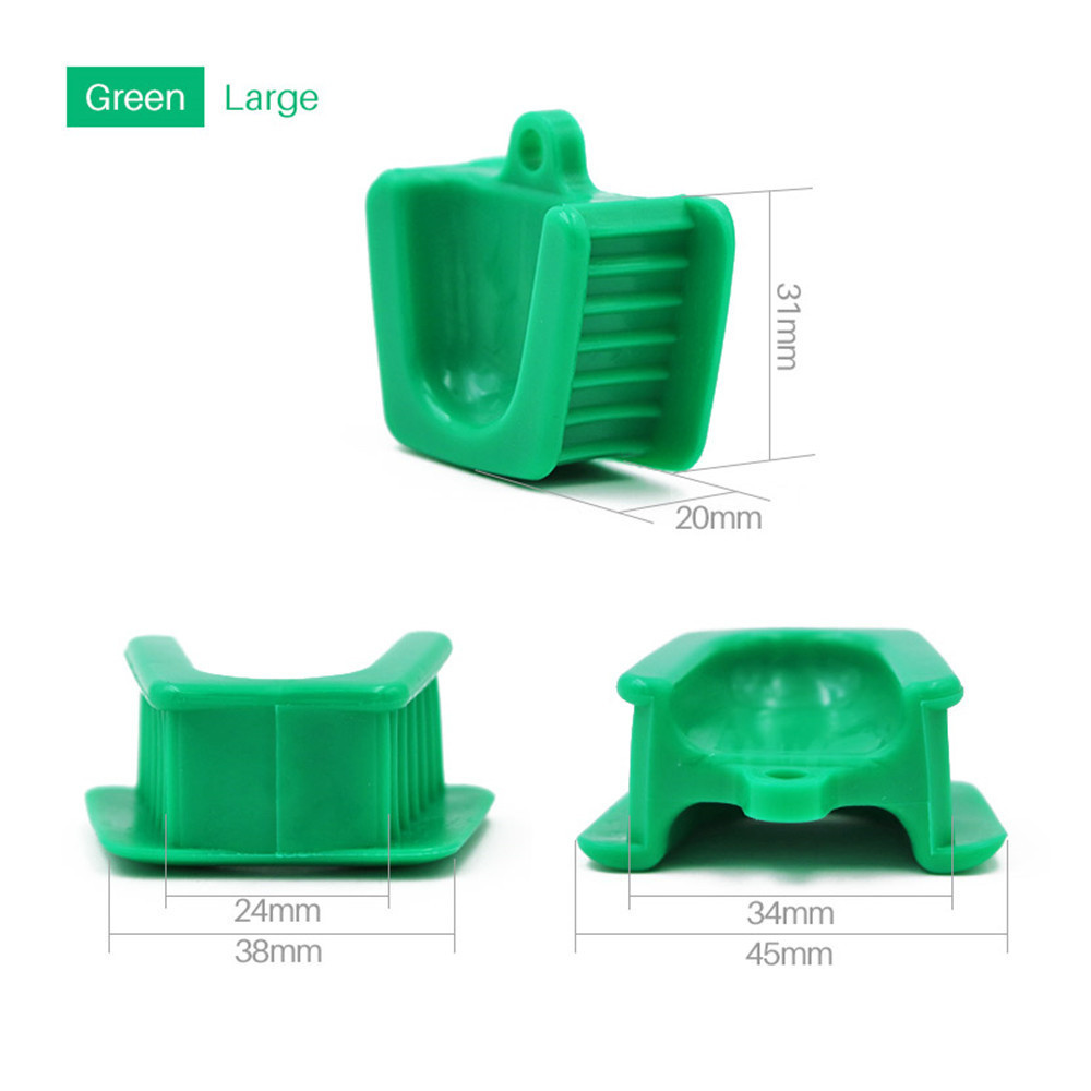 Bite Block 10 Pcs Dental Silicone Mouth Prop S - Medium Size Rubber ...