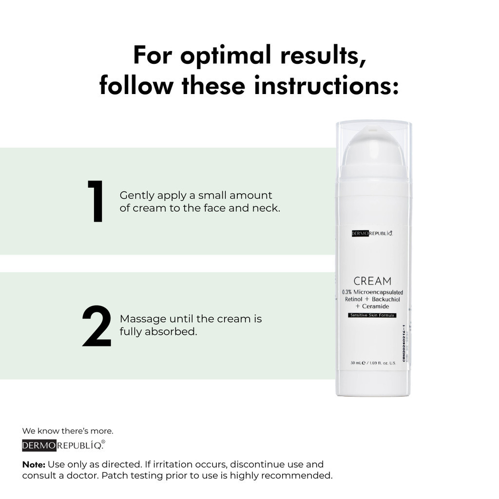 Dermorepubliq 0.3% Microencapsulated Retinol + Backuchiol + Ceramide NP ...