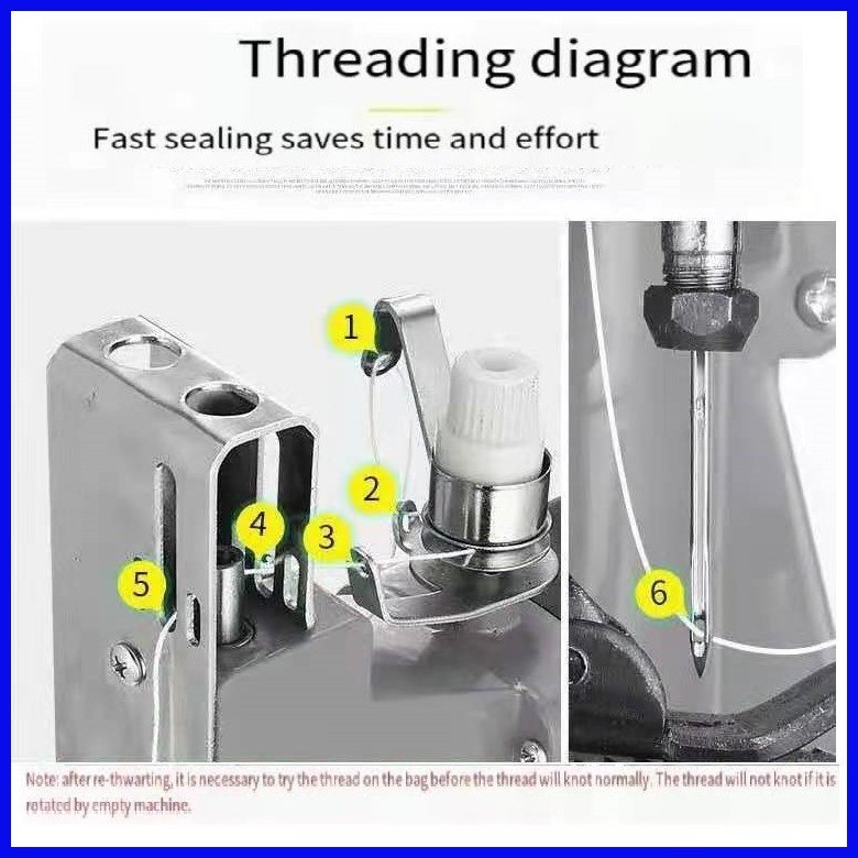 COD Electric Sewing Machine, Portable Packaging, Woven Bag Sealing ...