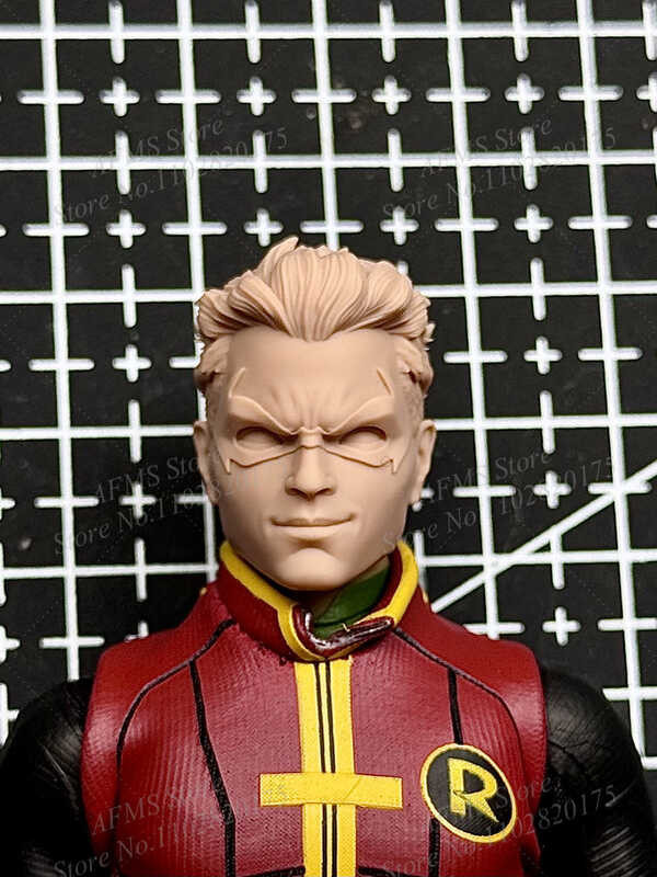 Unpaint 1/12 Men Soldier Damian Wayne Robin Head Sculpt Batman Series ...