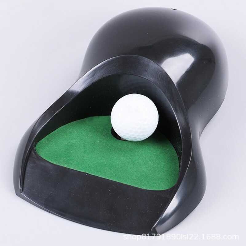 Automatic Return Exerciser Golf Ball Trainer Inner Putting Cup Practice ...