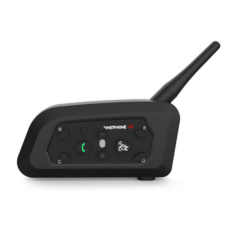EJEAS V6 Referee Intercom Headsets 2-4 Group Bluetooth Full Duplex ...