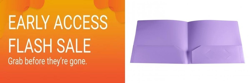 SIM| Two Pocket Folders Standard Letter Paper Folders Premium Plastic ...