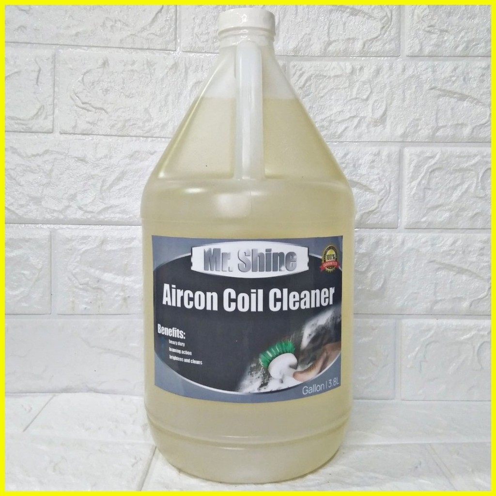 ♨ § Aircon Coil Cleaner (Gallon) (Mr. Shine) | Shopee Philippines