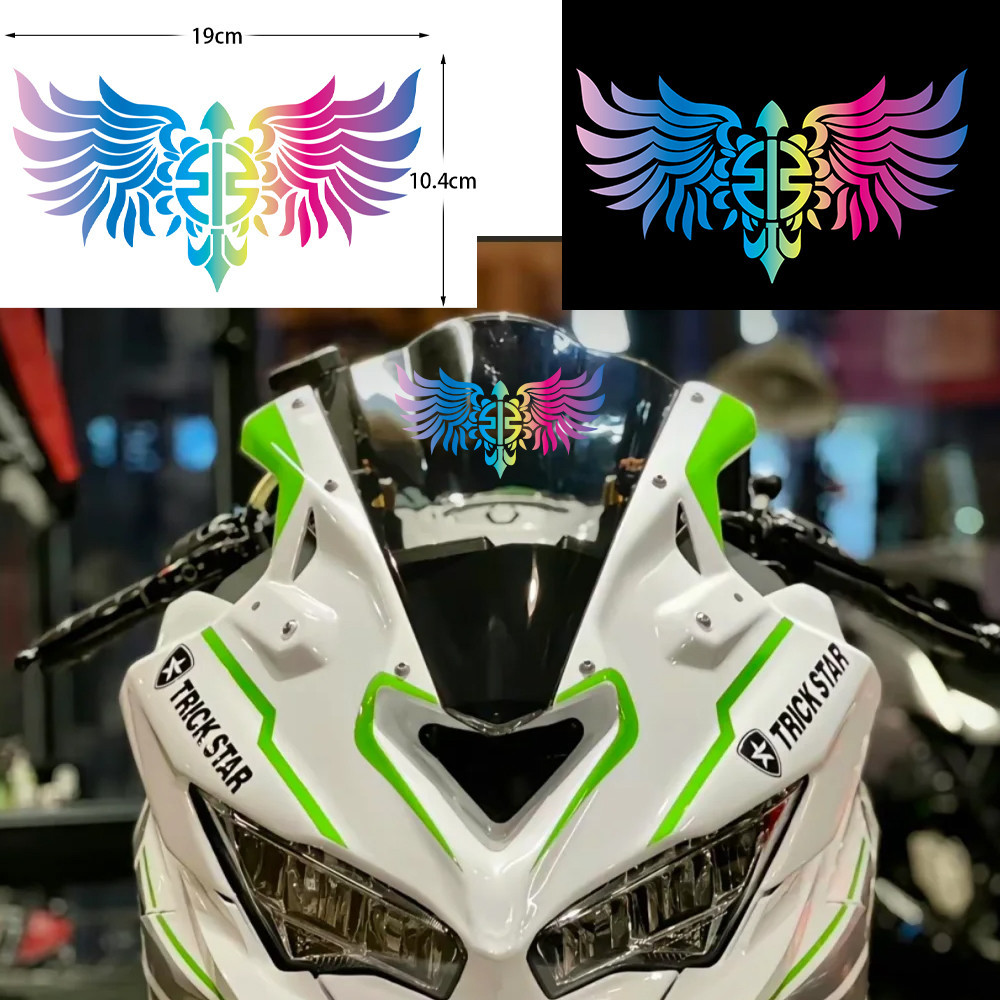 KAWASAKI 3D Drip Glue Stickers Motocycle PVC Reflective Decals Logo ...