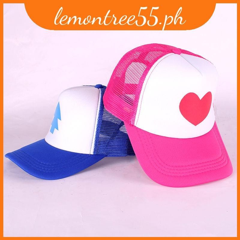 Dipper Falls Gravity Pine Tree Parent-child Baseball Cap Hat Blue Sun ...