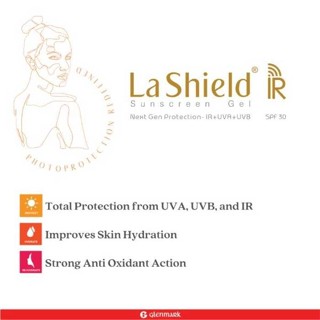 La Shield IR Sunscreen Gel SPF 30 60g | Shopee Philippines